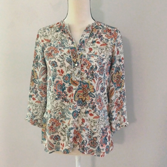 Zara | Tops | Zara Basic Blouse Size Small | Poshmark